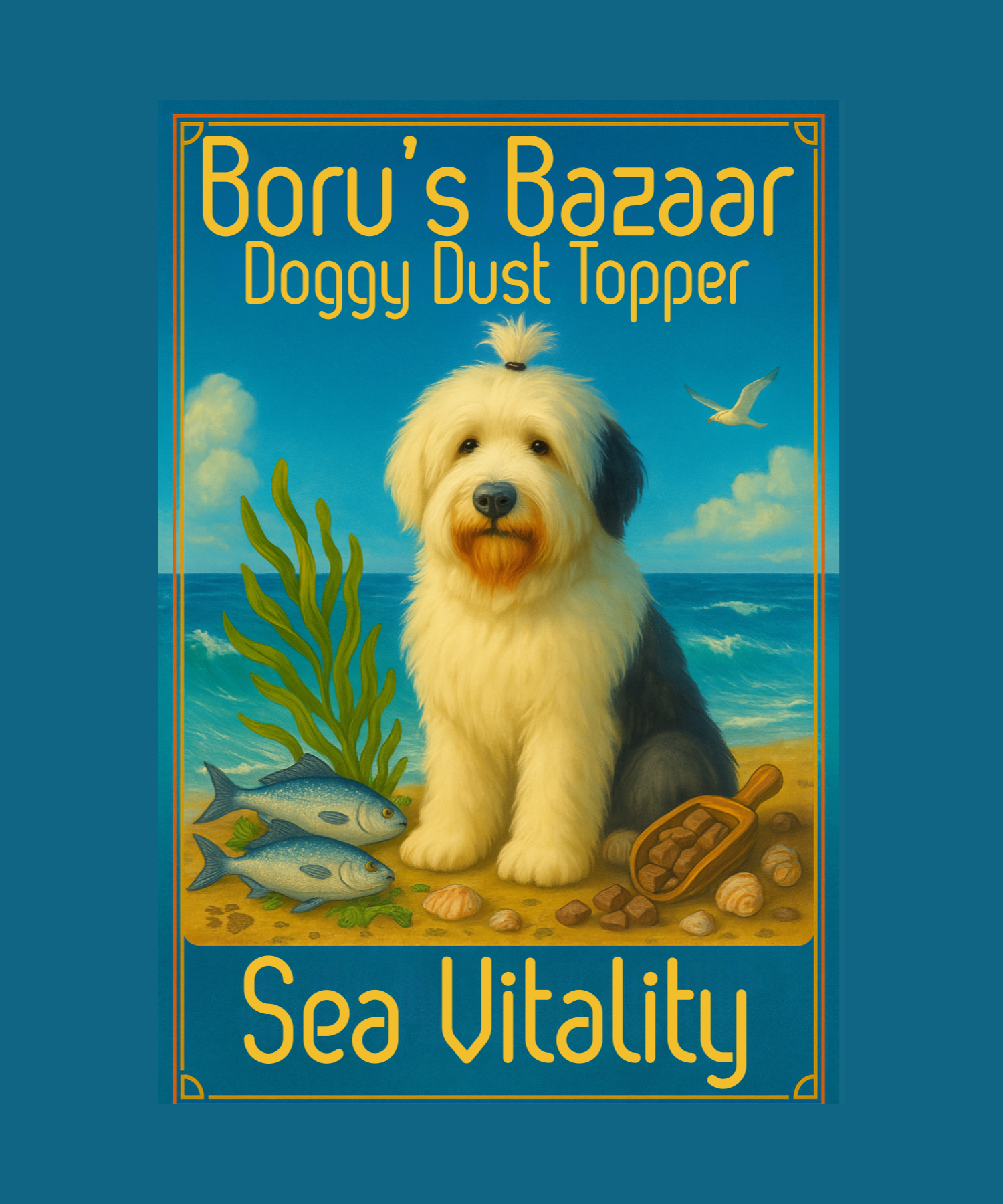 Boru’s Doggy Dust Topper (SEA VITALITY) 3oz – Borus Bazaar